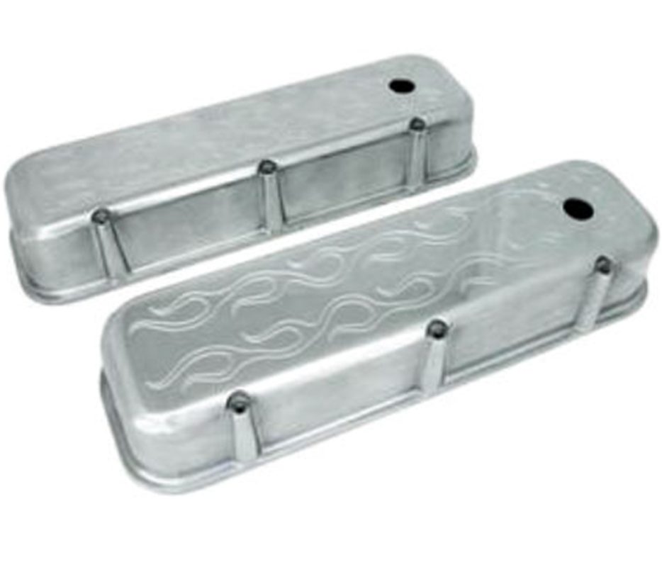 RPC Valve Covers Cast Aluminium BB Chevrolet , Chrome Series, Pair ...